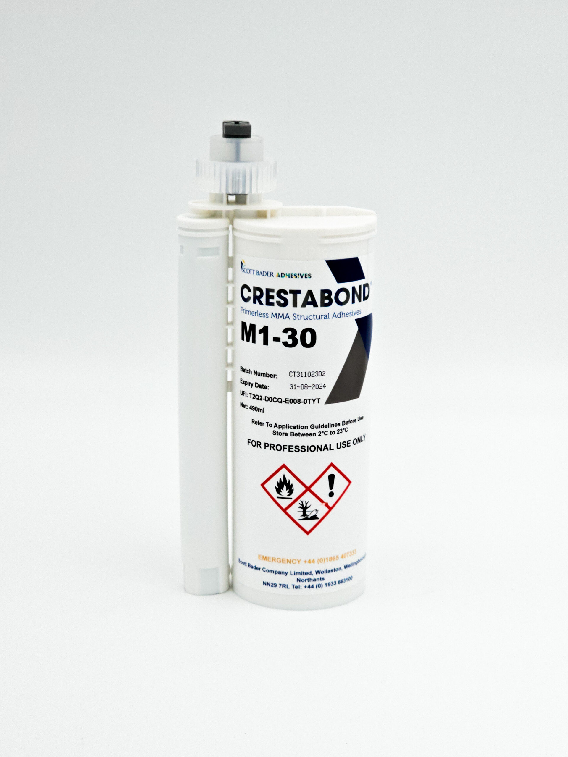 SB MMA Crestabond M1-30 490ml - kompositthuset.no
