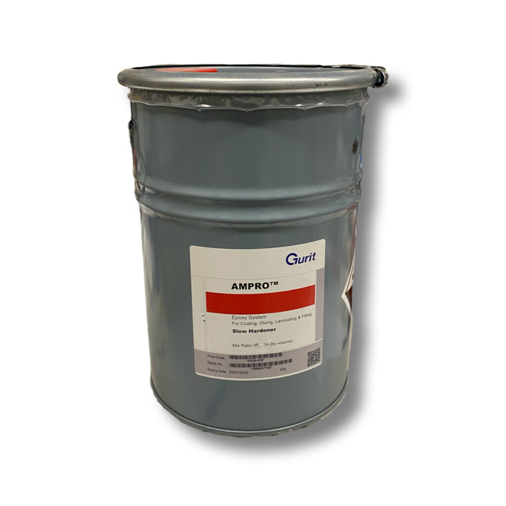 Gurit Ampro Slow Epoxy Herder 6kg F530-090 (Datovare!) - kompositthuset.no